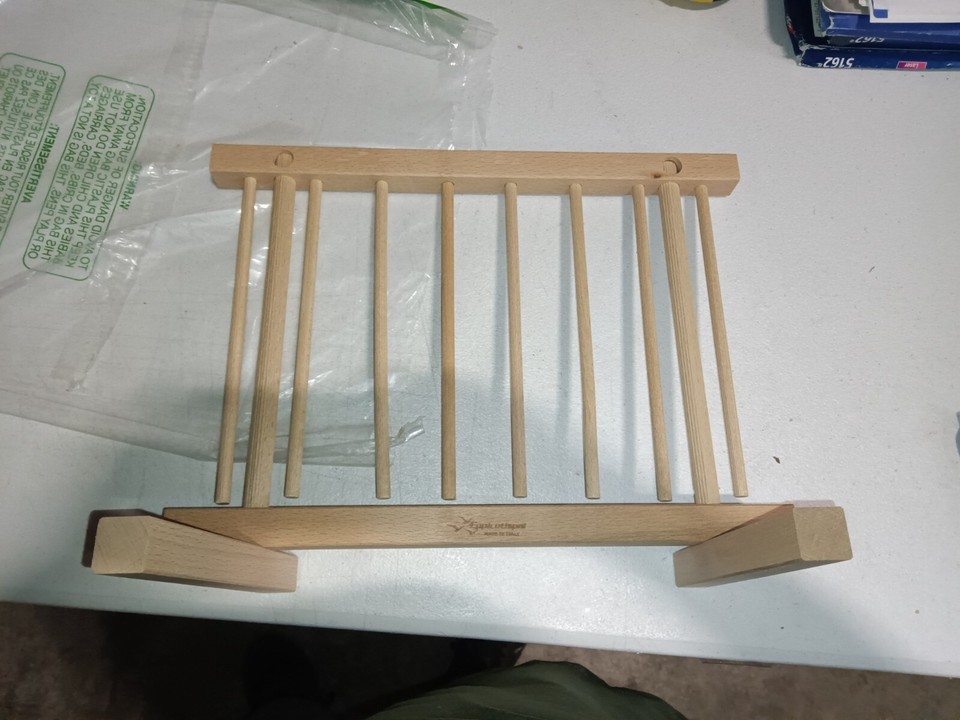 Eppicotispai EP 102 Natural Beechwood Collapsable Pasta Drying Rack ...