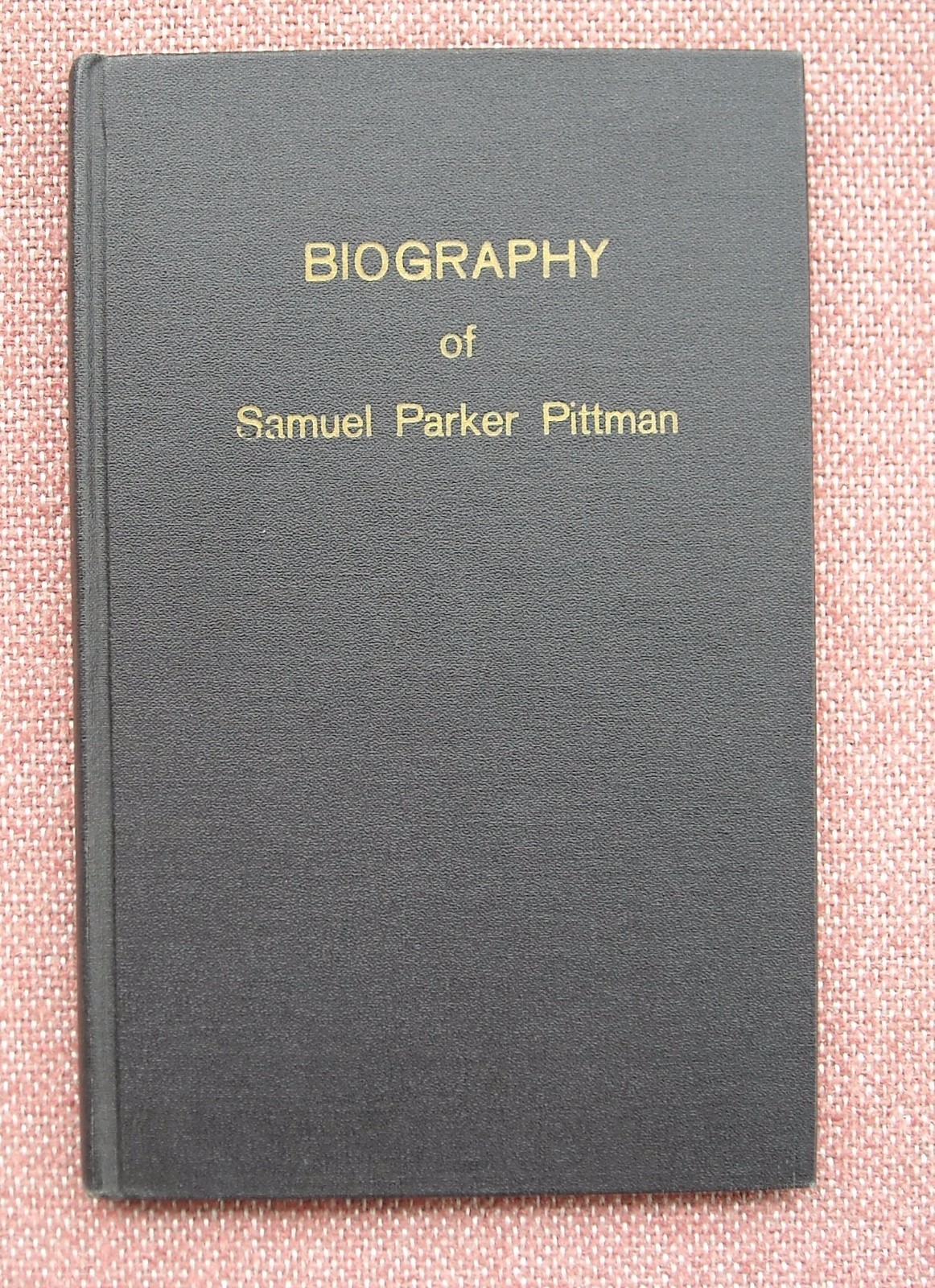 Samuel Parker Pittman ~ Biography ~ Church of Christ ~ 1954 HB ~ Like ...