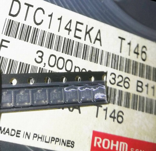 50pcs DTC114EKA C114 24 Transistor SOT-23-3 ROMA CC | eBay