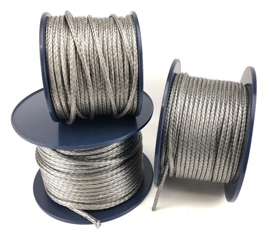 Grey Dyneema Rope 2mm 3mm 4mm 5mm 6mm Various Lengths | eBay