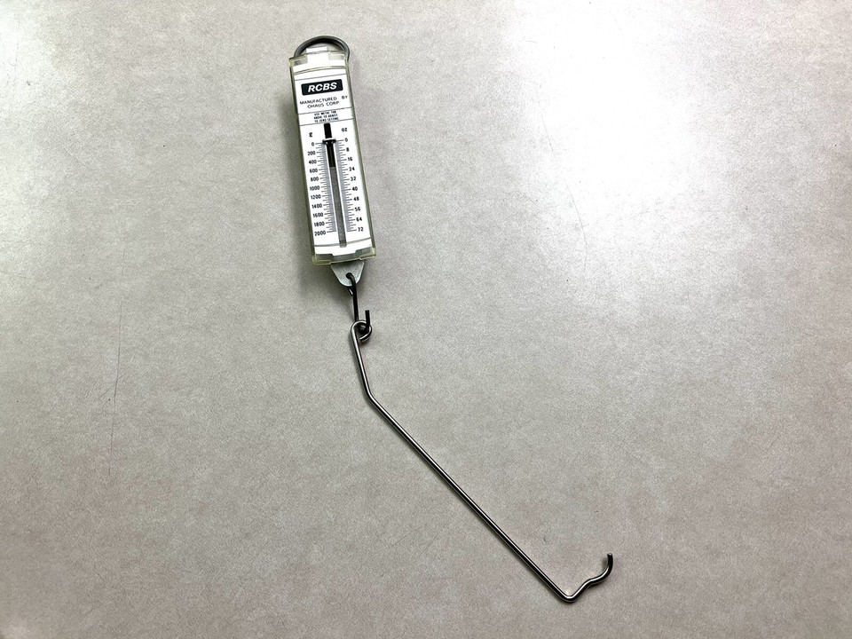 RCBS Precision Trigger Pull Gauge, 0-72 oz., #09450, Made In USA | eBay