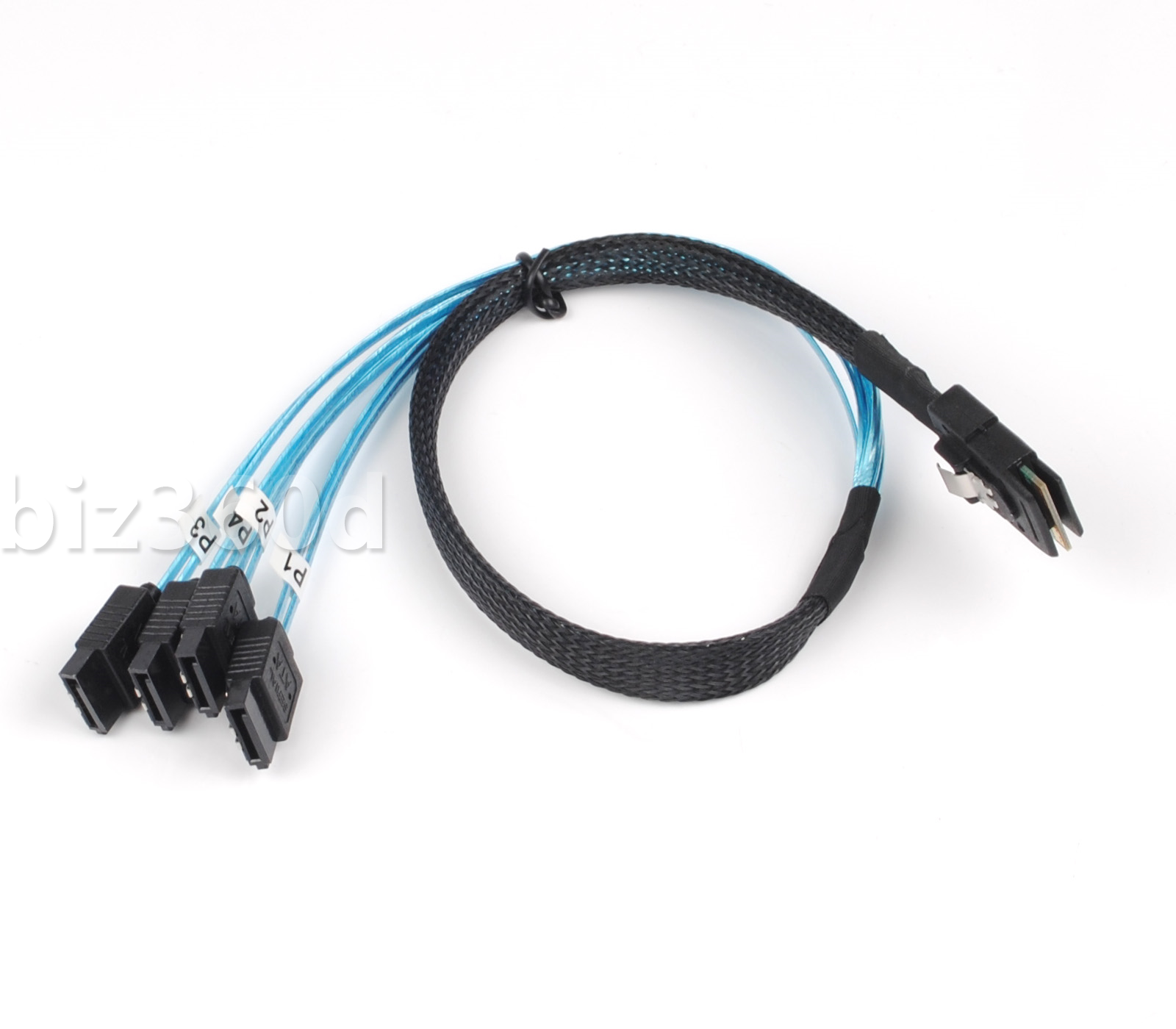 Mini SAS SFF-8087 to 4x SATA cable Forward Cable 0.5m,mini SAS LSI ...