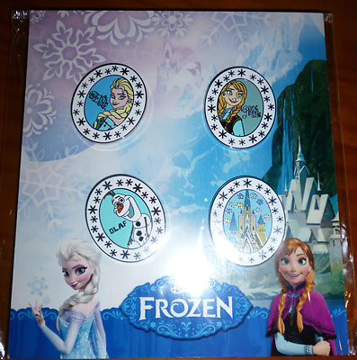 Disney World Disney Frozen Pins Olaf Anna Elsa Booster Set 97851 NEW | eBay