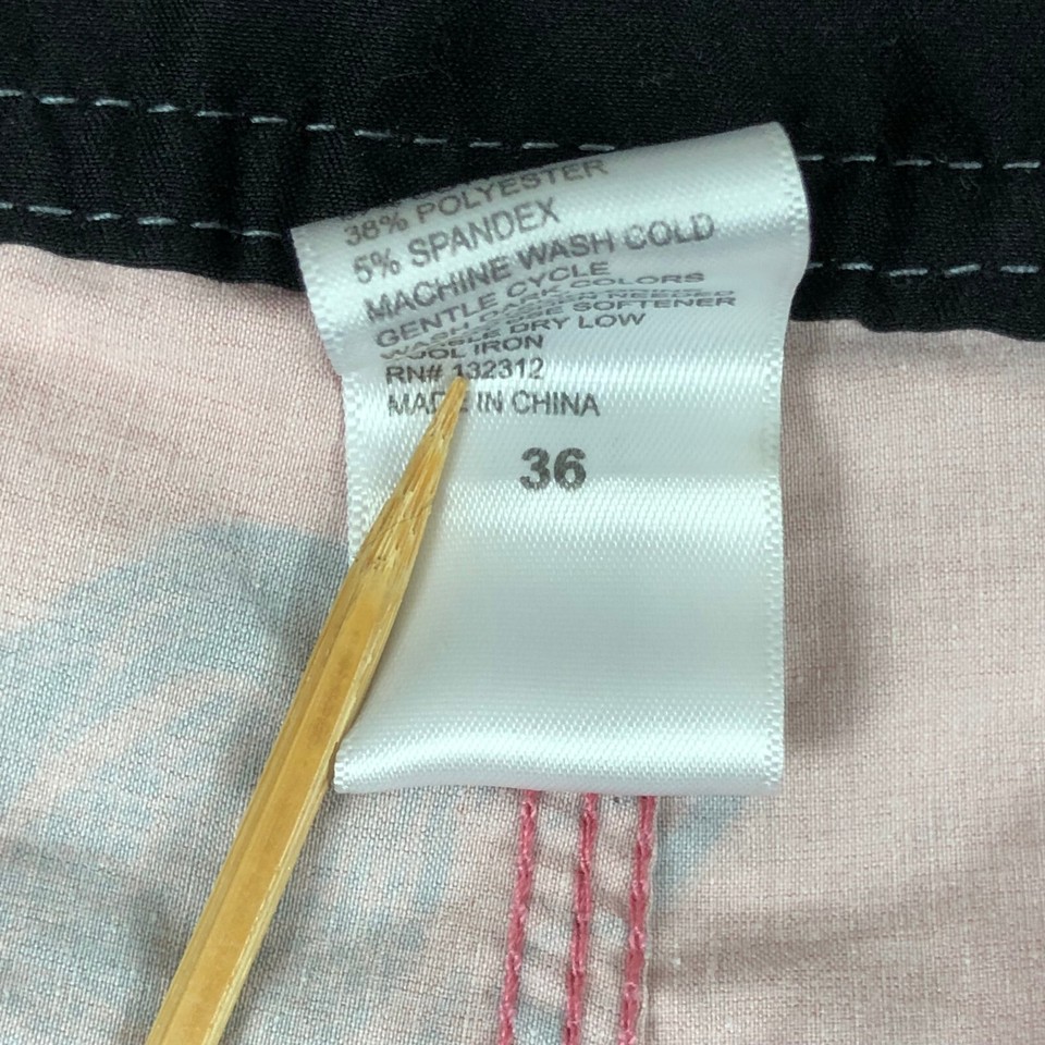 Howler Bros Bruja Boardshorts Mens 36 Red Gray Fighting Roosters Beach ...