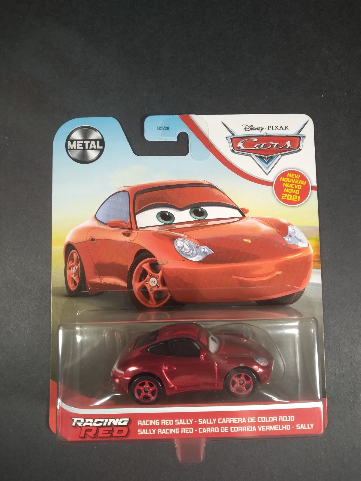 Mattel disney pixar cars racing red sally metallic new for 2021 Die ...
