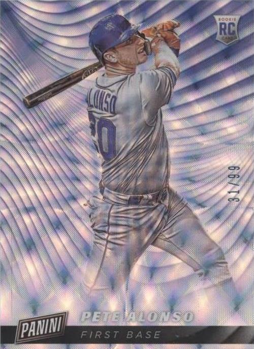 2019 Panini Cyber Monday - Rookies Pete Alonso #RC13 Future Frames /99 ...