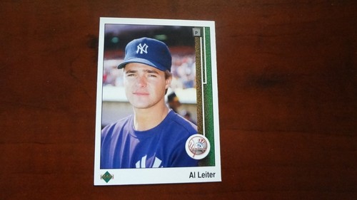 1989 UPPER DECK # 588 AL LEITER BASEBALL CARD | eBay