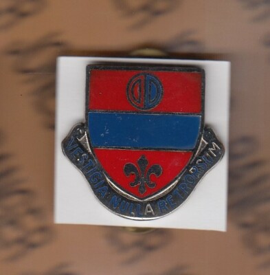 116th Field Artillery Battalion FA crest DUI badge c/b S-21 | eBay