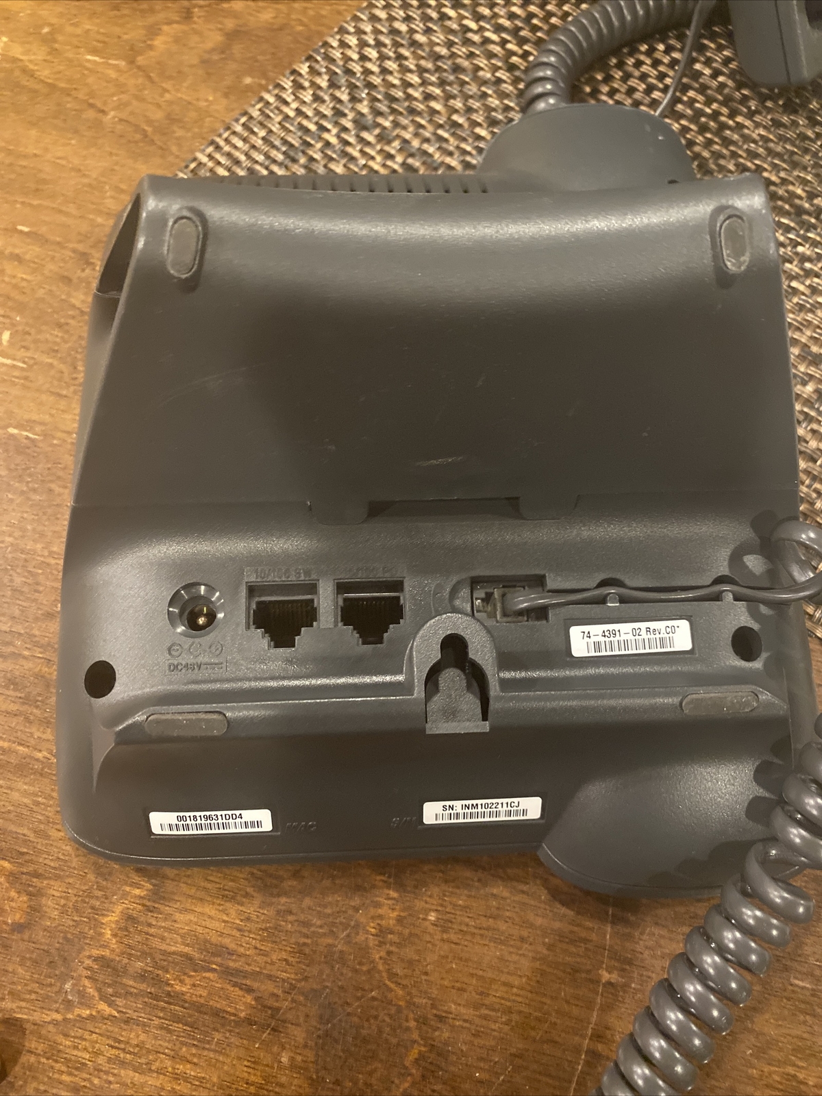 *LOT of 5* Cisco CP-7912G IP Phones 7912 7912G with Stands | eBay