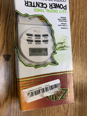 Zilla 11893 24/7 Digital Timer Power Center, 1875-Watt New Free ...