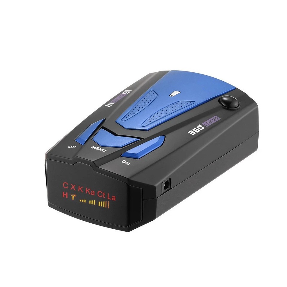 Car Anti-Police Speeding Laser Radar Detector Voice Alert Warning 16 ...