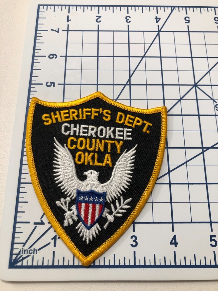 Cherokee County Oklahoma Sheriff & Police Patch | eBay