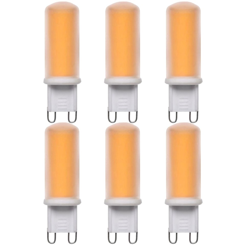 6x GP G9 LED Capsule Light Bulb 2.8W 28W Warm White Pin Base Lamp Bulb ...