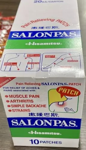 Salonpas Pain Relieving Patch 240 Patches japan | eBay UK