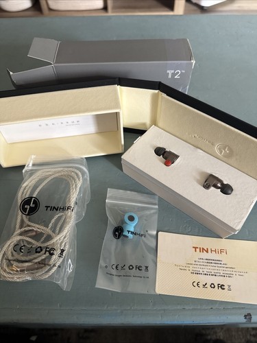 TIN Audio T2 HiFi in Ear Monitor, 2DD Double Dynamic Driver IEM, Wired ...