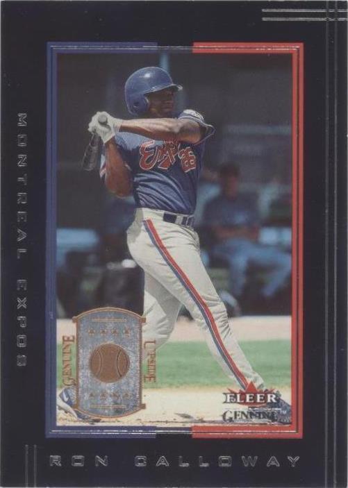 2002 Fleer Genuine - Genuine Upside Ron Calloway #122 /2002 (RC) for ...