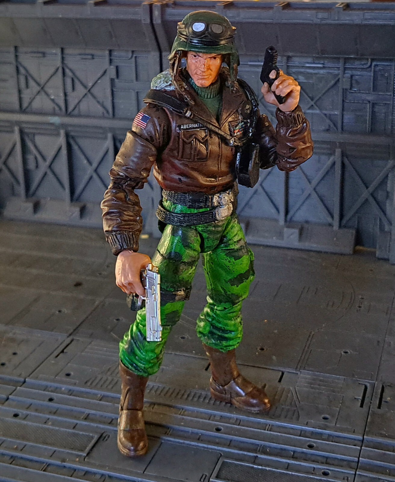Custom 6", 1:12th scale "CLASSIFIED" GI JOE "General Hawk" Action ...