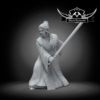 Atris Jedi historian - BLACK REMNANT | Legion compatible - 3D printed ...
