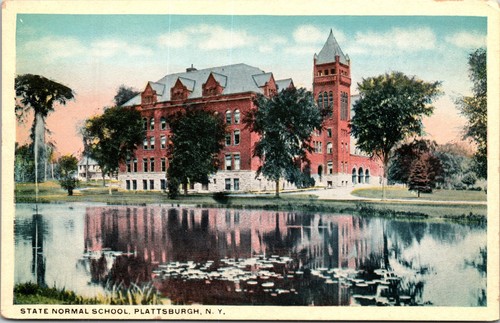 State Normal School Plattsburgh New York Postcard B87 | eBay