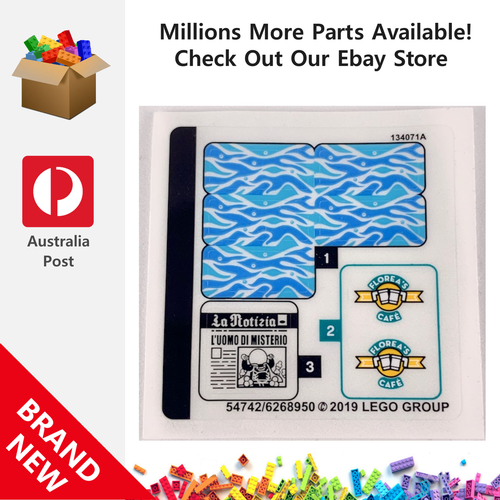 Genuine LEGO™ Sticker Sheet for Set 76129 76129 New | eBay