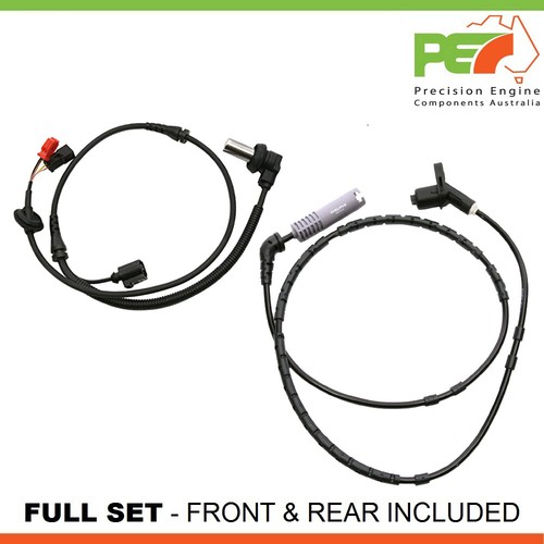 4x New * PEC * Front & Rear Wheel Speed Sensors For BMW 325Ci E46 2.5L ...