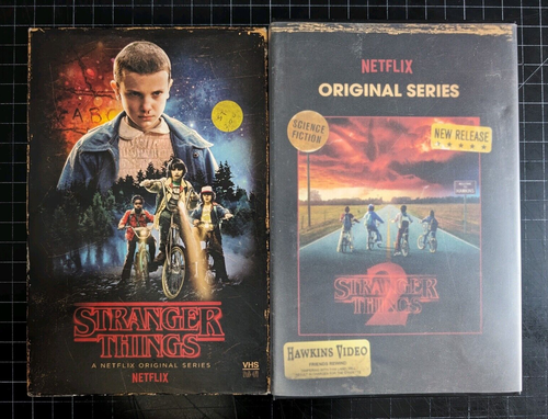Stranger Things: Season 1 & 2 - VHS Packaging - Target Exclusive (Blu ...