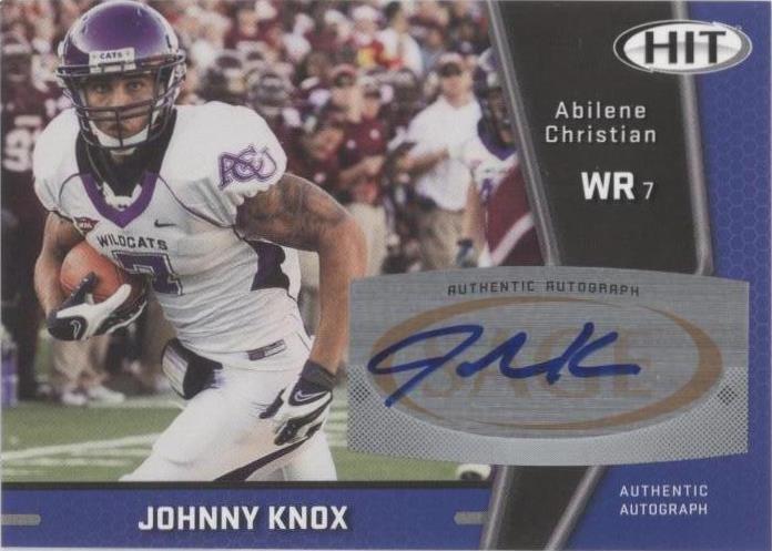 2009 SAGE Hit - Autographs Johnny Knox #A74 (AU, RC) for sale online | eBay
