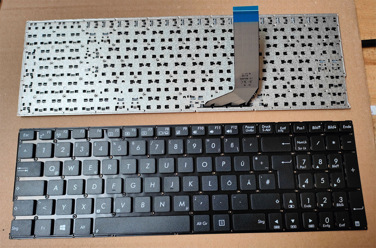 Tastatur Asus R558 R558U R558UB R558UJ R558UA R558UB R558UF X556 QWERTZ ...