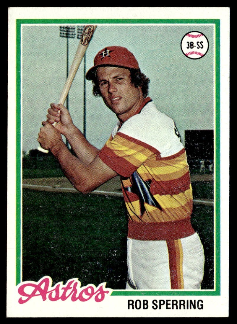 1978 Topps Baseball #514 Rob Sperring Houston Astros | eBay