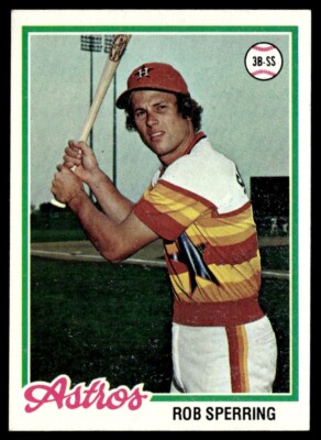 1978 Topps Baseball #514 Rob Sperring Houston Astros | eBay