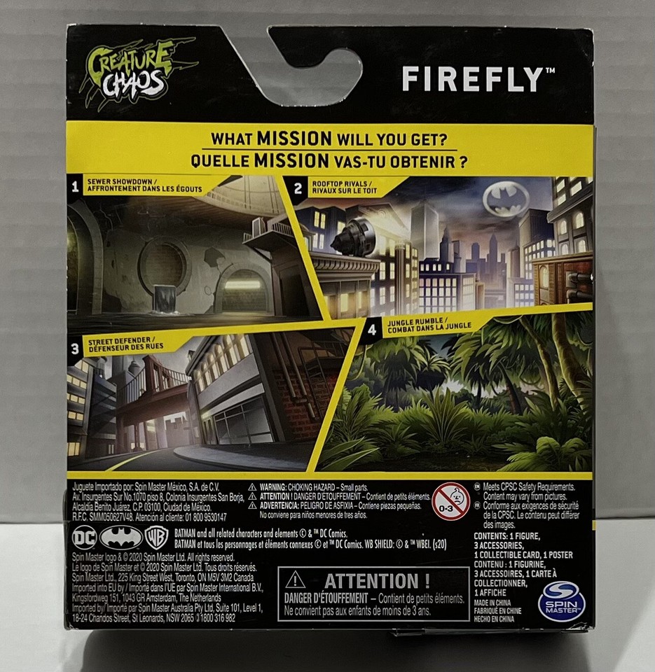 DC Universe FIREFLY 2020 1st Edition Batman Caped Crusader Creature ...