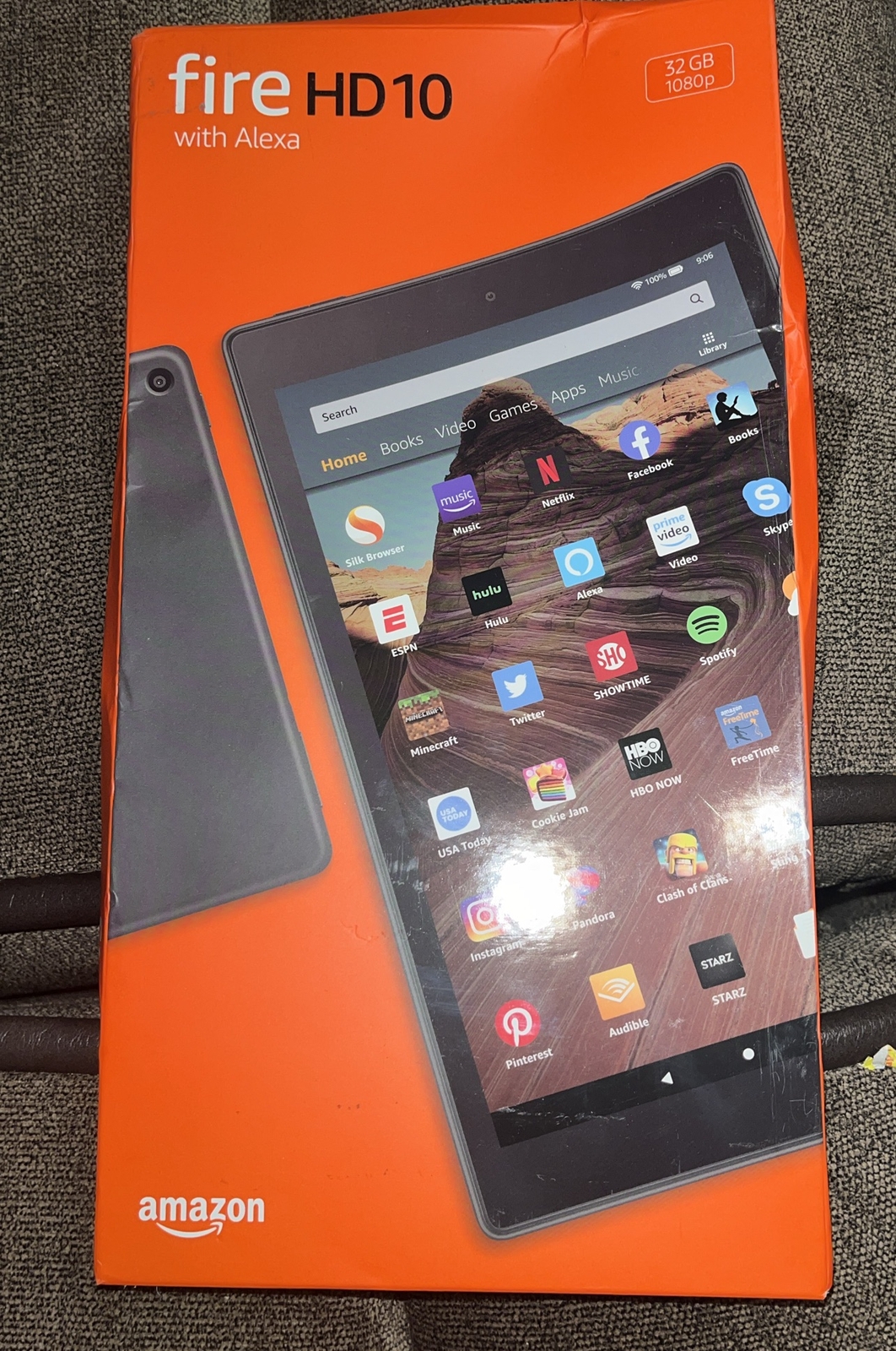Amazon Fire HD 10 (9th Generation) 32GB, Wi-Fi, 10.1in - Black for sale ...
