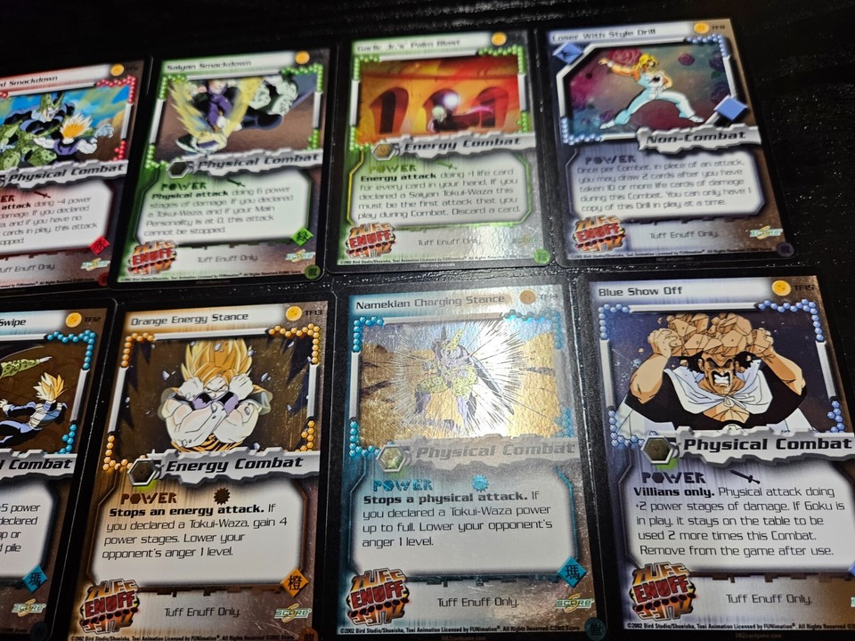 DBZ CCG 2002 Dragonball Z TCG Tuff Enuff Promo Limited Edition 20 of 22 ...