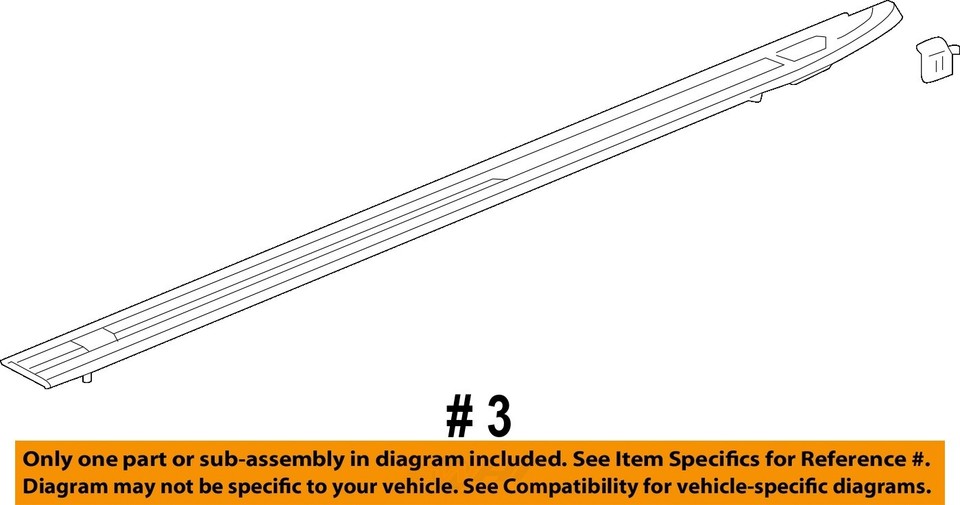 GM OEM 19-23 Sierra 1500 Pick Up Box Exterior Trim-Upper Molding ...