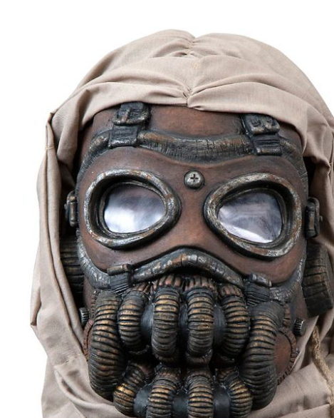 Desert Raider Halloween Cosplay Latex Mask Spirit with tag Tusken Sand ...