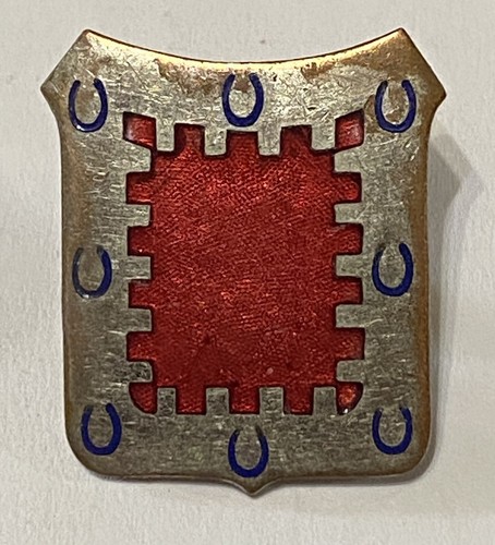 Original WWII 8th Engineer Battalion DI DUI Screw Back Pin No Mark | eBay