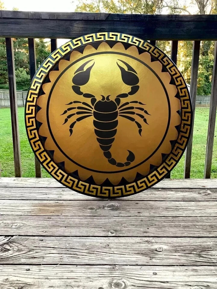 Medieval Authentic Greek Hoplite SCORPION Shield | eBay