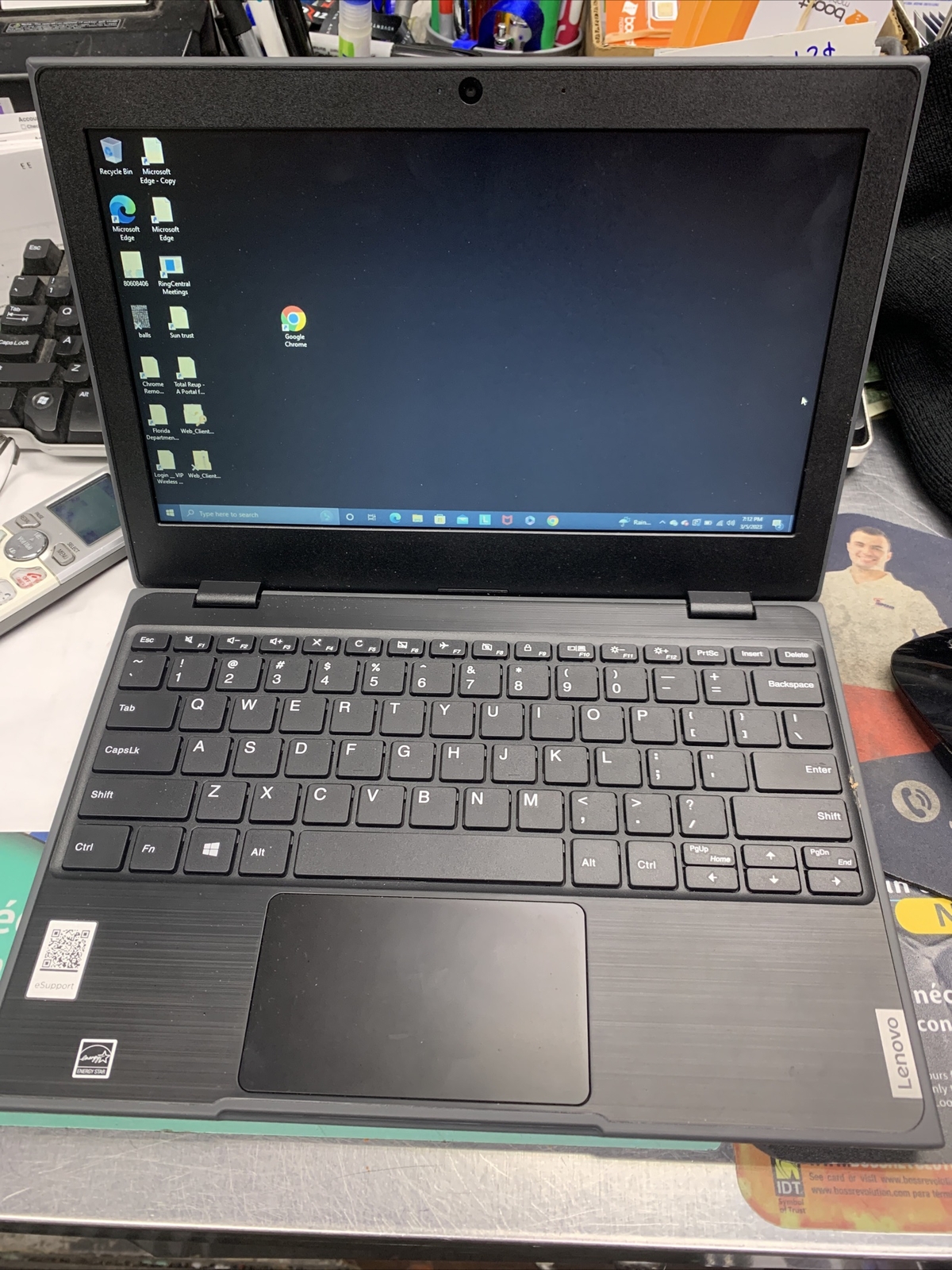 Lenovo 100e 2nd Gen 11.6'' (64GB eMMC Intel Celeron N4000 1.1GHz 4GB ...