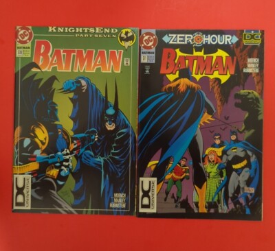 BATMAN #510 #511 DC COMICS 1994 DC UNIVERSE LOGO DCU (B4) | eBay
