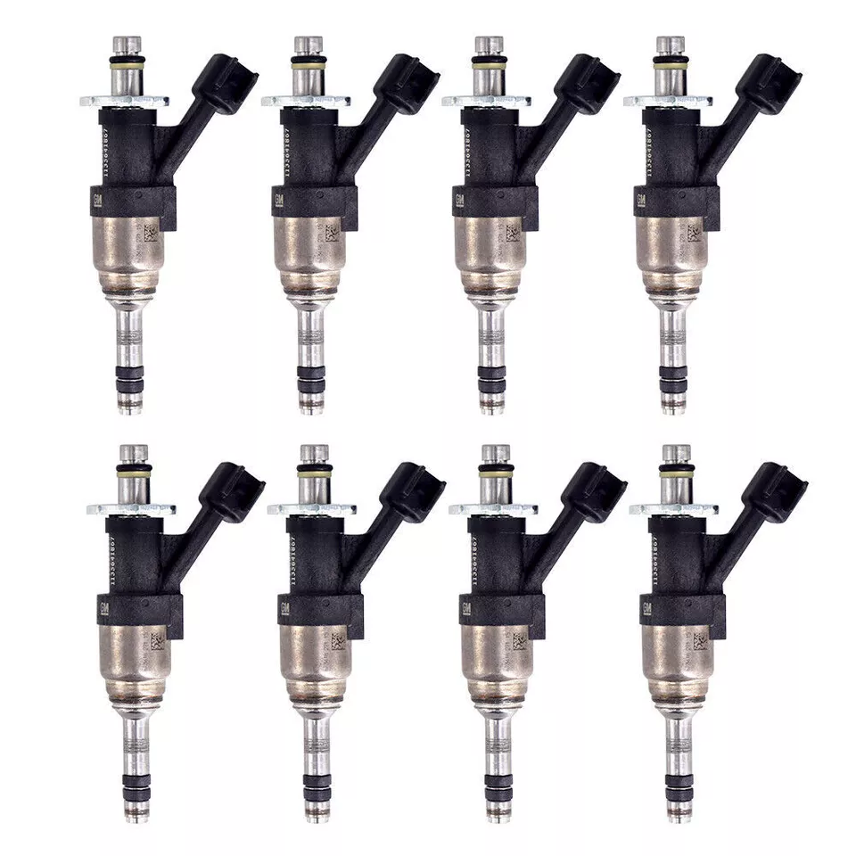 8X Original OEM Fuel Injectors 12668390 For 14-19 Chevrolet GMC 1500 5 ...