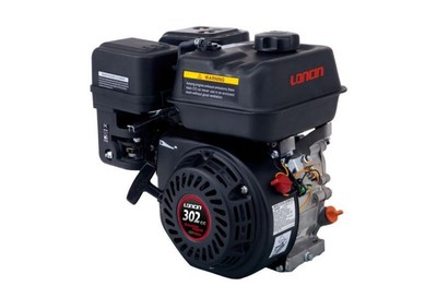 MOTEUR LONCIN 4T G300F 302CC 2500 TR/MIN AXE 25 MM CYLINDRIQUE AVEC ...