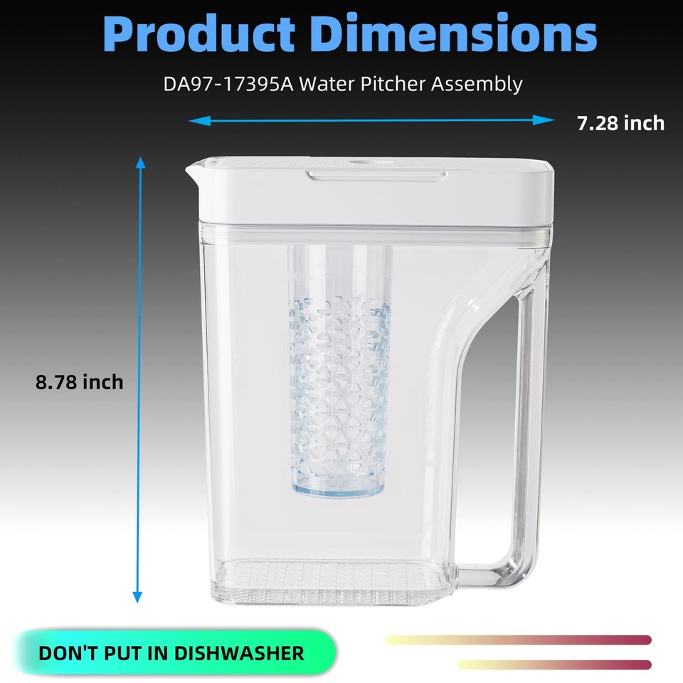 DA97-17395A Water Pitcher Reservoir Compatible with Samsung ...
