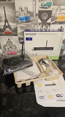 Netgear N150 DGN1000 Wireless N ADSL2 Modem Router Boxed | eBay UK