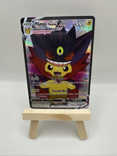 Pokémon - M Genga Pikachu VCOS Cosplay Custom Fan Art Holographic card ...