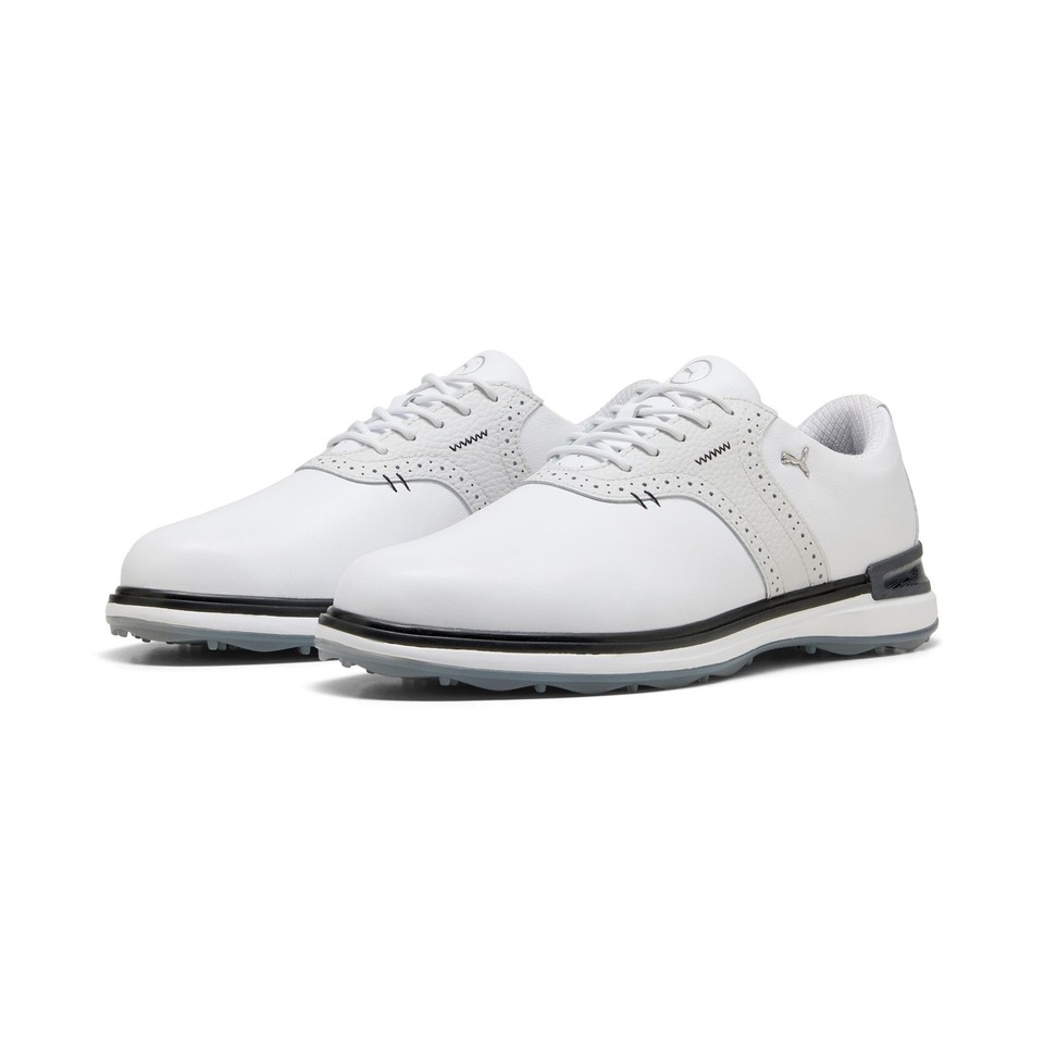 New Puma Golf Avant Shoes Puma White-Ash Gray-Puma Black 8 Medium (SS25 ...