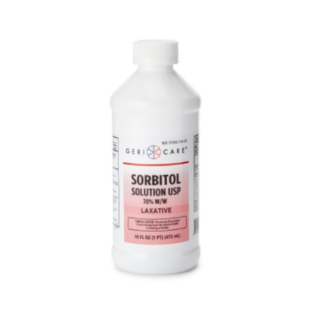 Laxative Liquid 16oz 70% Strength Sorbitol, Geri-Care(brand) 3 Bottles ...