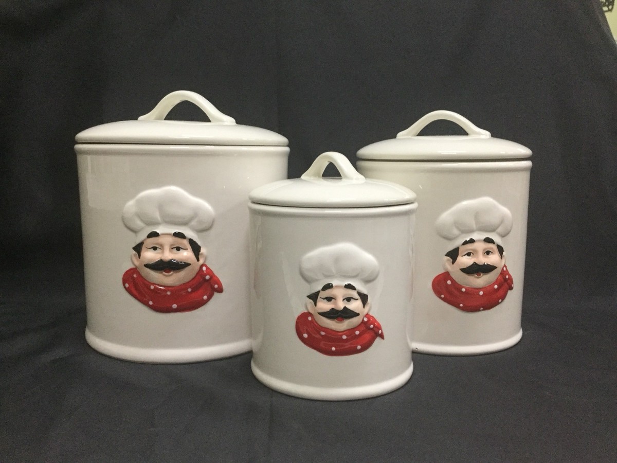 Ceramic Kitchen Canister Sets Kitchen — Ceramic Star Canister Set