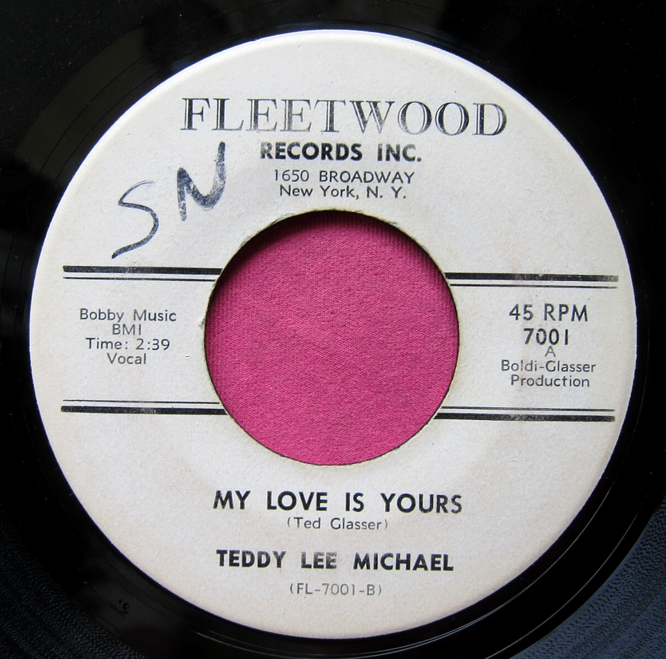 TEDDY LEE MICHAEL - Back to School Again - Rockabilly 45 rpm - Fleetwood 7001 | eBay