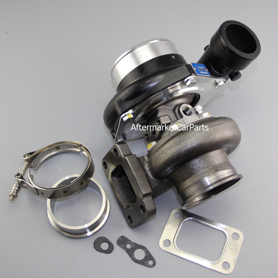 GT3582R anti-surge turbo A/R.63 T3 Air Inlet 4" V band Dual Ball ...