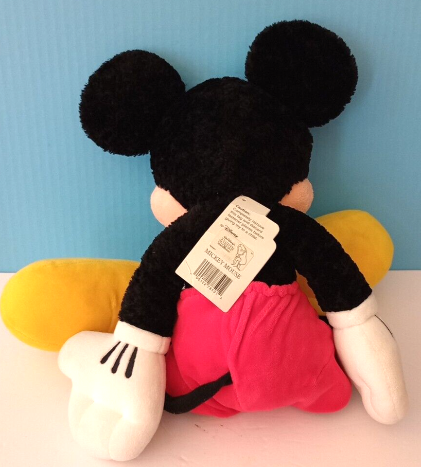Disney Mickey Mouse Plush Soft Toy 17in Walt Disney World Stuffed ...